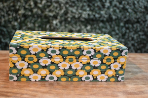 Flipkart.com | SOURIN 1 Compartments MDF Tissue Holder Box - Tissue ...