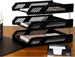 Flipkart.com | Greenstone 3 Compartments plastic file storage - file ...