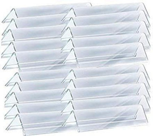 Flipkart.com | DELITON 2 Compartments Acrylic Acrylic Name Plate Table ...