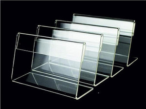 Flipkart.com | PRIBOX 1 Compartments Acrylic L-Shape Stand Menus ...