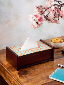 Flipkart.com | KOLOROBIA 1 Compartments Wooden Tissue Holder - Tissue ...