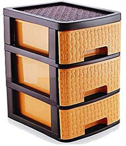 Flipkart.com | KitchExpo 3 Compartments plastic 3 LAYER TABLE DESK ...