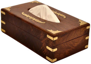 Flipkart.com | WoodCart 1 Compartments Wooden Tissue Box Napkin Holder ...
