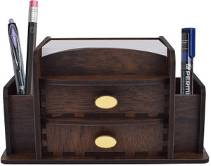 Flipkart.com | kulshrestha handicraft 4 Compartments wooden office ...