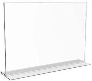 Flipkart.com | Devi Plastic Arts 1 Compartments A4 Acrylic Sign Holder ...