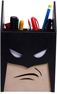 Flipkart.com | Craft Village 1 Compartments Wooden Batman Pen, Pencil ...