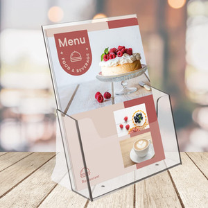 Flipkart.com | Devi Plastic Arts 1 Compartments A4 Acrylic Brochure ...