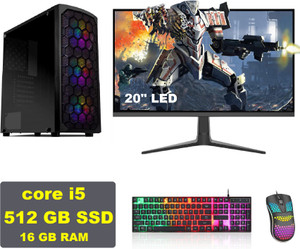 ENTWINO Intel Core i5 (16 GB / 512 GB / Windows 11) Assembled Desktop ...