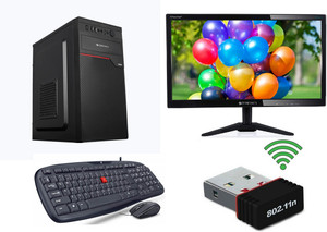 Udbhav Core i3 (2nd Gen) (4 GB / 500 GB / Windows 10) Assembled Desktop ...