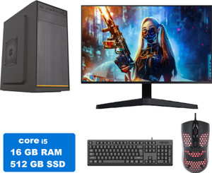 DZAB Intel Core i5 (16 GB / 512 GB / Windows 11) Assembled Desktop ...