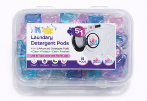 N H Enterprise 5-in-1 Dissolvable Laundry Pods | For Top & Front Load ...