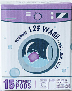FRESHENGO Laundry Liquid Detergent Pods Sensual Twist Fragrance for ...