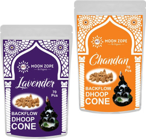 MOON ZOPE Backflow Cone for Smoke Fountain, Backflow Dhoop Cones for ...