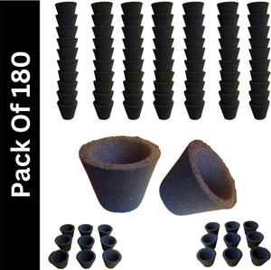 Gaumayam Empty Charcoal Cups 180 Organic Dhoop Cups Sambrani Nontoxic ...