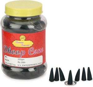 Mysha Box Long Lasting fragrances dhoop Cones for Puja, Arti (250 Gram ...