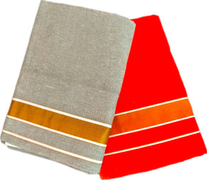 Modhi Grey Red colour Dhoti Solid Men Dhoti - Buy Modhi Grey Red colour ...