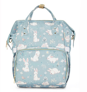 haus & kinder Art on Canvas - Chic Diaper Bag Backpack for Moms (20L ...