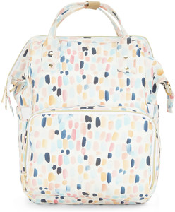 haus & kinder Art on Canvas - Chic Diaper Bag Backpack for Moms (20L ...