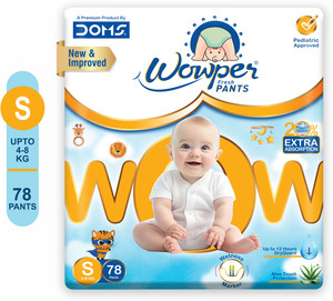 Wowper Baby Diaper Pants | up to 12 hrs Absorption | 4-8 Kg | Super ...
