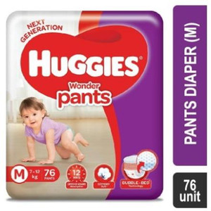 Huggies Medium Size Diapers - M - Buy 76 Huggies Pant Diapers ...