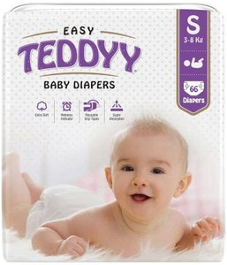 Teddy easy tape diaper - Small (66 pieces) - S - Buy 66 Teddy Tape ...