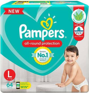 Pampers Pant Adult Diapers - L - Buy 64 Pampers Adult Diapers ...