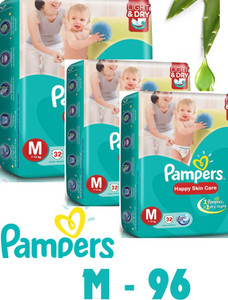 Pampers Happy Skin Pants, With Anti Rash Lotion - Value Pack - M - Buy ...