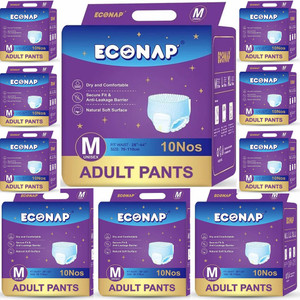 ECONAP Adult Diaper Pant Soft Unisex Odour Control Super Leak Proof ...