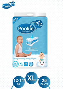 POOKIE PIE Baby Diaper Pants - XL - Buy 25 POOKIE PIE Pant Diapers ...