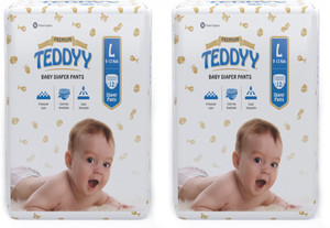 TEDDYY Baby Premium Diapers Pants Large 24 Counts - L - Buy 24 TEDDYY ...