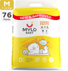 MYLO Baby Diaper Pants|Super Absorbent with Aloe Vera|Leak Proof|Anti ...