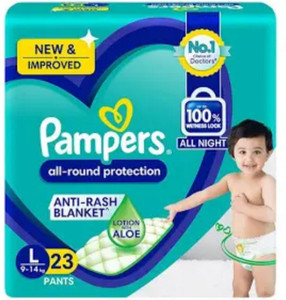 Pampers Baby dry diaper pants Large L 23 pack of 1 - L - Buy 1 Pampers ...