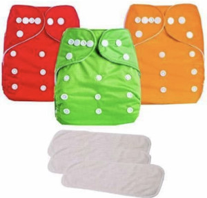 Jaydison Adjustable 100%Organic Cloth Button Diaper Reuse Nappy ...