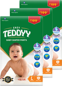 TEDDYY Easy with Rapid-Soaker Technology - L - Buy 36 TEDDYY Cotton ...