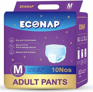 ECONAP Adult Diaper Pant Soft Unisex Odour Control Super Leak Proof ...