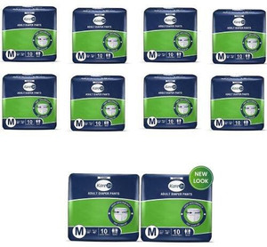 KareIn Classic Adult Diaper Pants, Medium(PACK OF 10) Adult Diapers - M ...