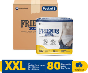 FRIENDS Premium Pull Up Pant Adult Diapers - XXL - Buy 80 FRIENDS ...