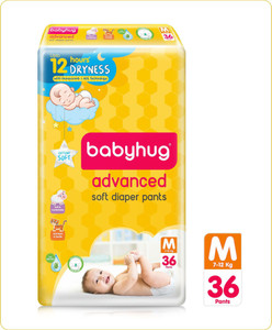 babyhug Advanced Style Pants Diapers M-36 - M - Buy 36 babyhug Pant ...