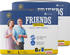FRIENDS Premium Adult Diaper Pant Style with odourlock and Anti ...