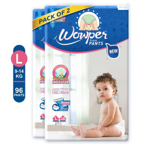 Wowper Fresh Baby Diapers Pants by Doms|Wetness Indicator| Upto 12Hrs ...