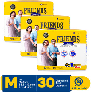 FRIENDS Classic Pull Ups Pants Adult Diapers - M - Buy 30 FRIENDS Adult ...
