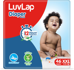 LuvLap Baby Diaper Pants with Aloe Vera Lotion count - XXL - Buy 46 ...