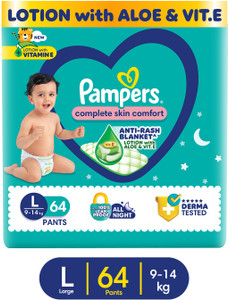 Pampers Complete Skin Comfort Pants, Anti-rash blanket, Lotion with ...