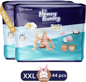 HONEY BUNNY Baby Diaper Pants with bubble top sheet| Extra Soft | 12 ...