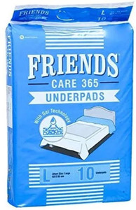 FRIENDS CLASSIC Care 365 Underpad,60X90cm,SHEET FOR LAYING ON BED,THIS ...