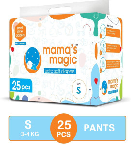 Mama's Magic Baby pants Style Diapers Pack of 1 - S - Buy 1 Mama's ...