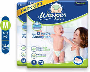 Wowper Fresh Baby Diapers Pants | Wetness Indicator | Upto 12 Hrs ...