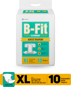 B-FIT Adult Diaper Economy Tape Style Adult Diapers - XL - Buy 10 B-FIT ...
