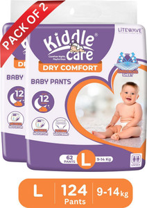 Kiddle Care Dry Comfort Baby Diaper Pants, Upto 12Hrs Absorption ...