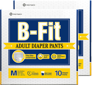 B-FIT Pant Style Unisex, Leakproof, Elastic Waist and Wetness Indicator ...